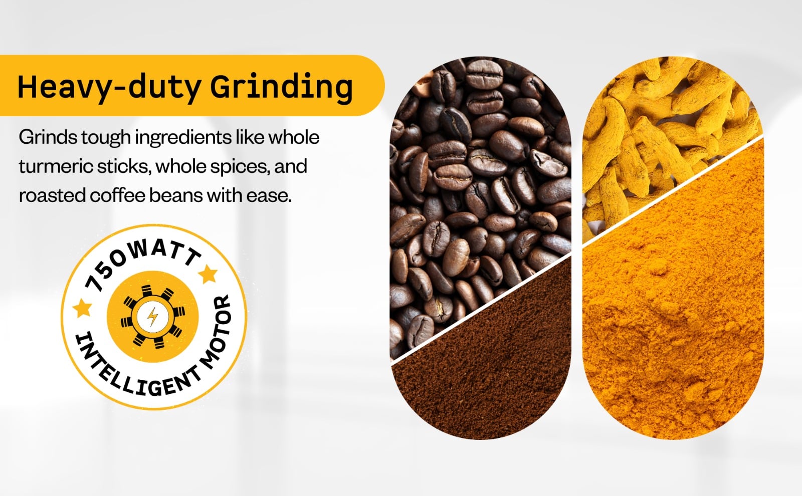 Atomberg Yulia Mixer Grinder with Unique Coarse Mode | Advanced Safety ...