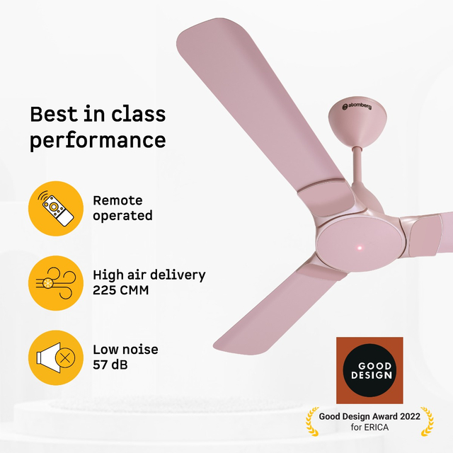 Atomberg Erica Nuvo Ceiling Fans with BLDC Motor and Remote