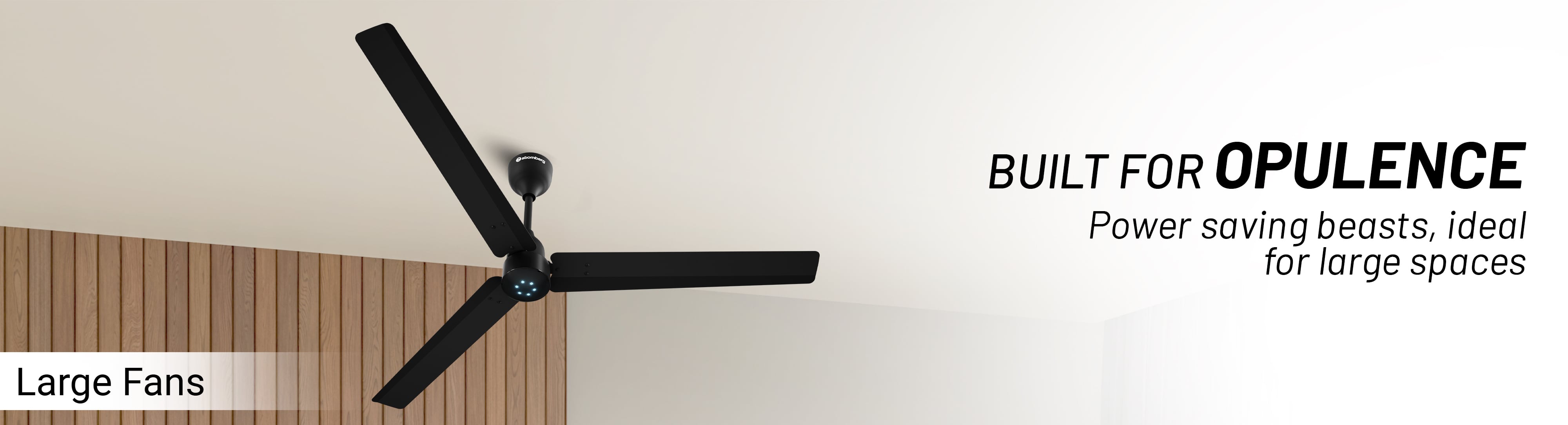 Buy Large Fans: Big Ceiling Fans Of 1400 mm Online At Best Deals