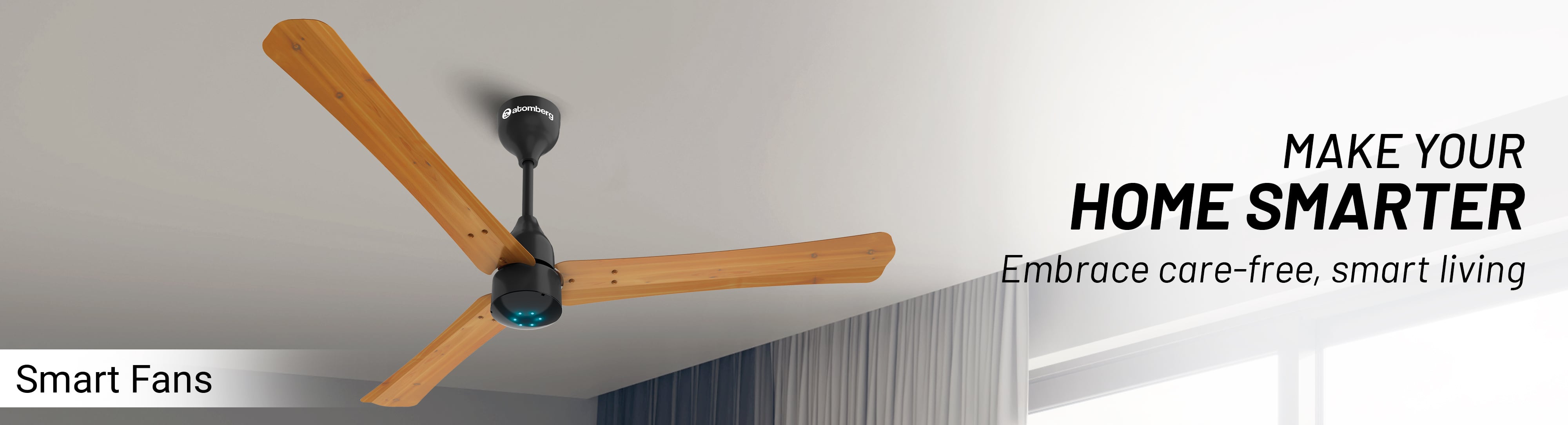 Buy Smart Fans: Smart Ceiling Fans Online At Best Deals In India 2024