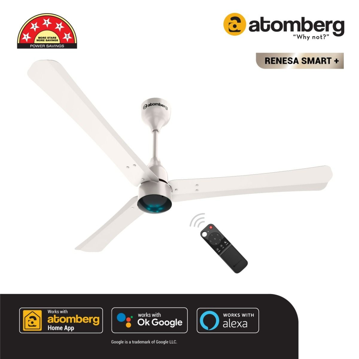 Buy Smart Fans: Smart Ceiling Fans Online At Best Deals In India 2024