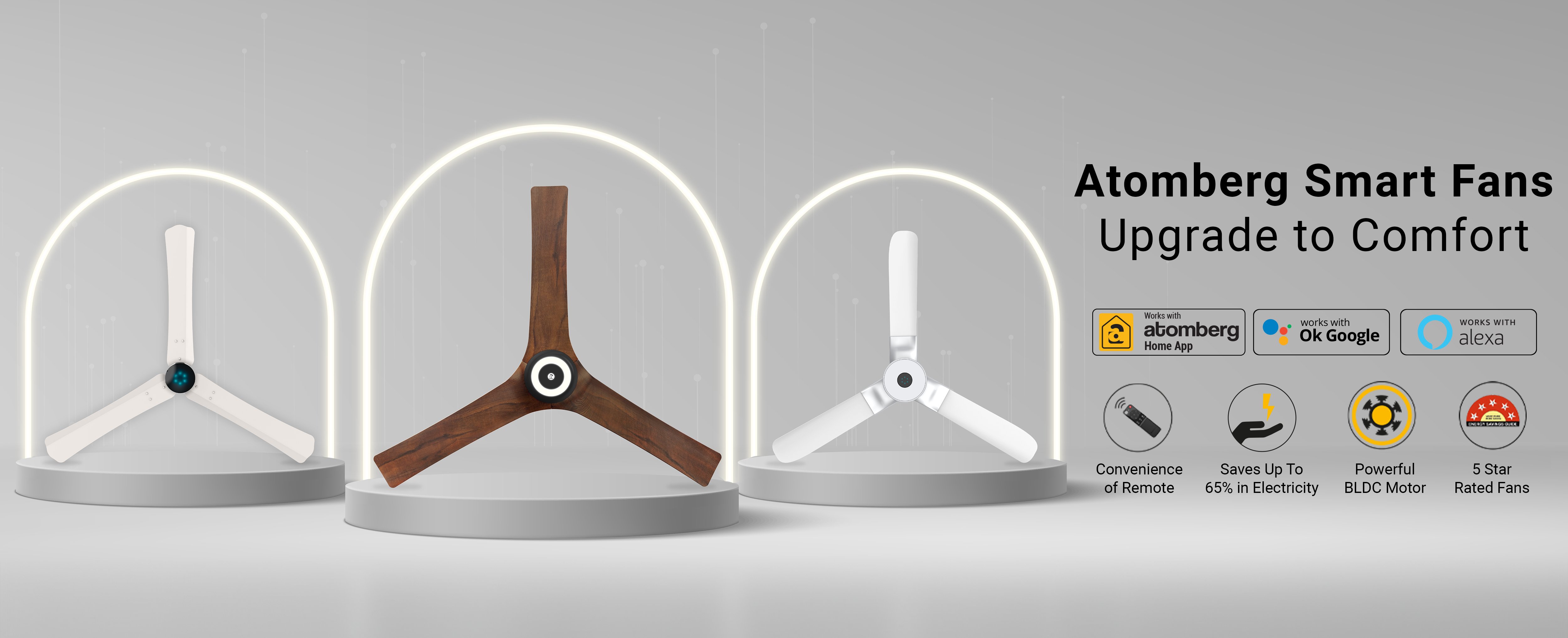 Atomberg: Buy Energy Efficient Ceiling, Pedestal, Wall and Exhaust Fan