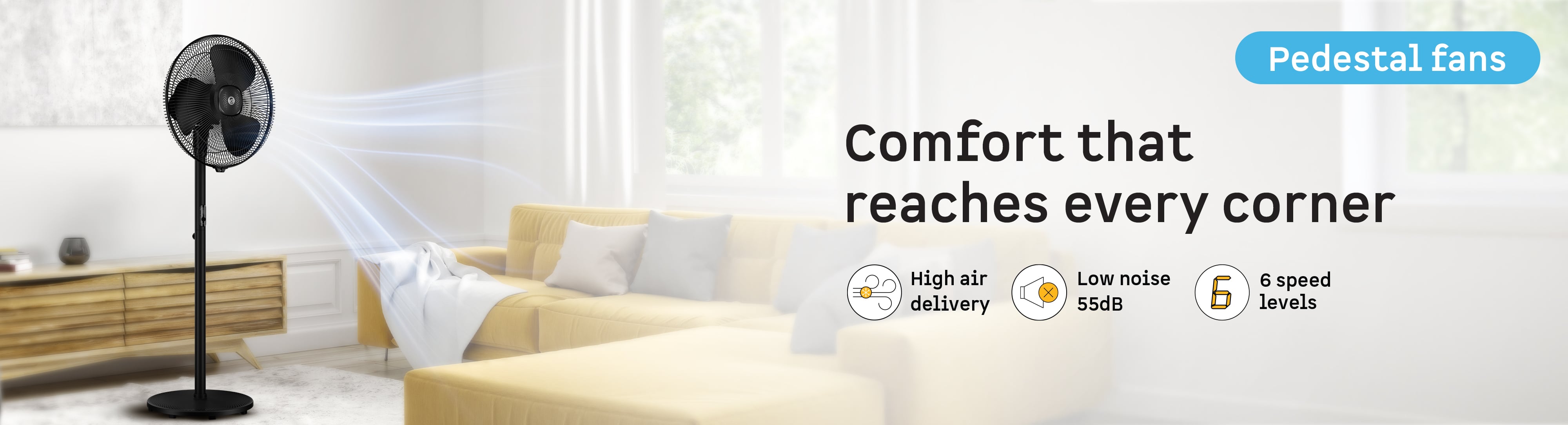 Buy Pedestal/Standing Fans Online At Best Prices Online In India